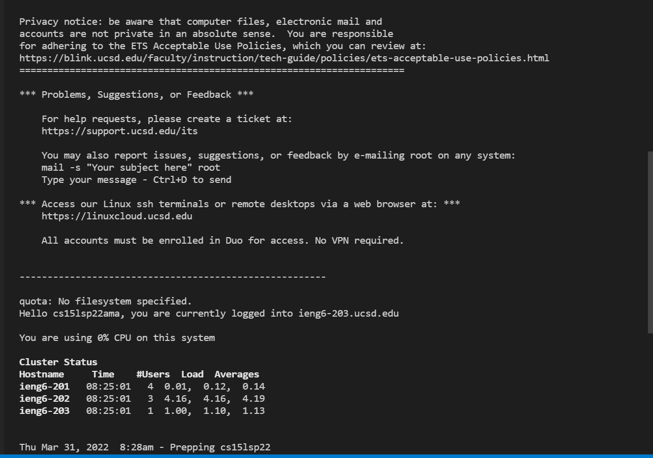 Lab Report One | cse15l-lab-reports
